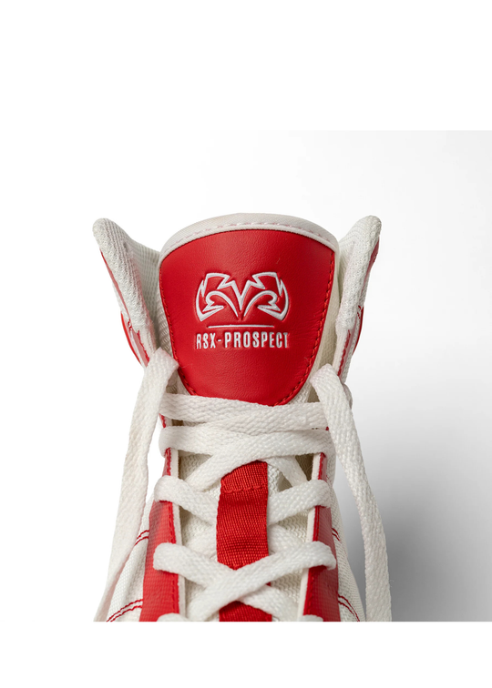 RIVAL RSX-Prospect Boxing Boots 2026 - White/Red – Canadian Hook